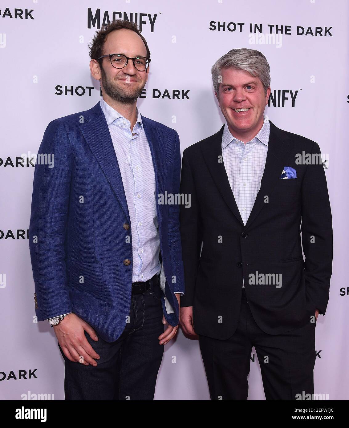 WEST HOLLYWOOD - FEBRUARY 15: Fox Sports Gabe Spitzer and Charlie Dixon ...