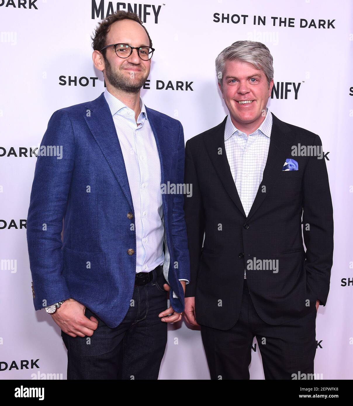 WEST HOLLYWOOD - FEBRUARY 15: Fox Sports Gabe Spitzer and Charlie Dixon ...