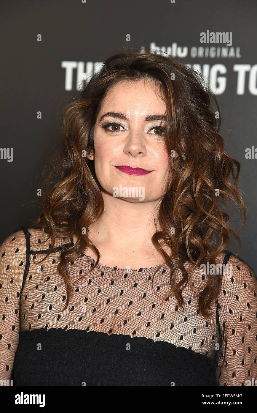actress Jamie Neumann attends Hulu's series "The Looming Tower ...