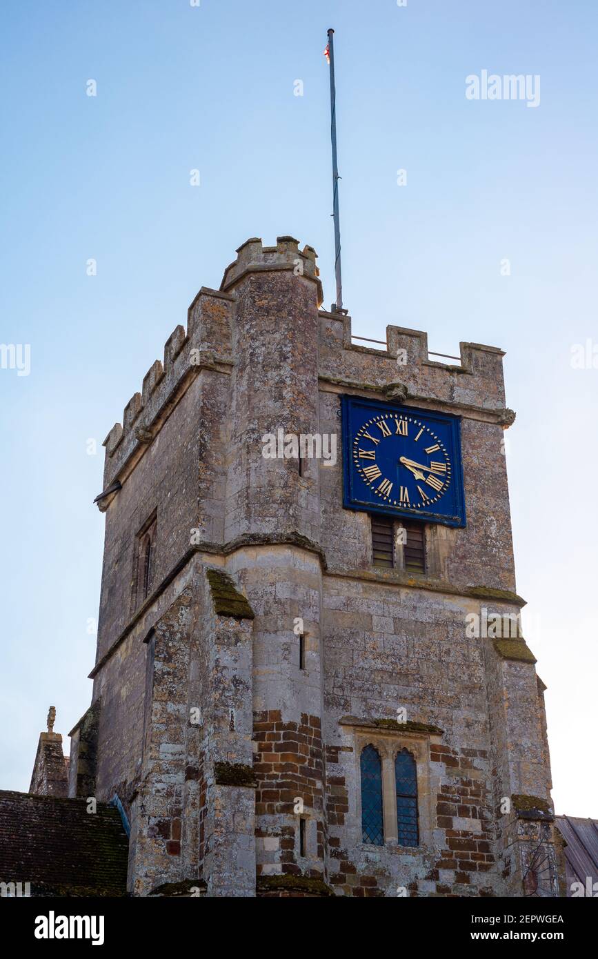 12th century norman clock tower hi-res stock photography and images - Alamy