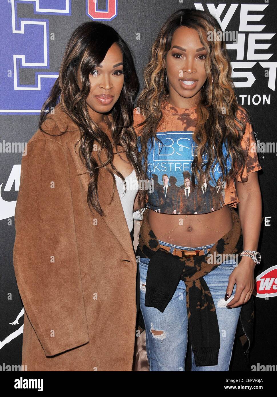 (L-R) Khadijah Haqq McCray and Malika Haqq arrives at the 2018 Rookie ...
