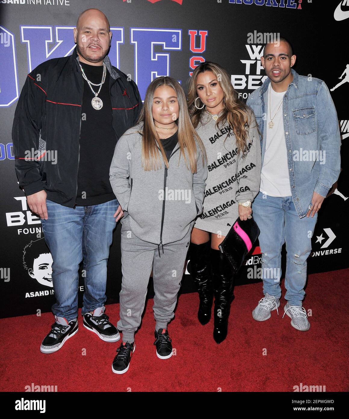 Fat Joe and Family at the 2018 Rookie USA Fashion Show held at MILK in ...