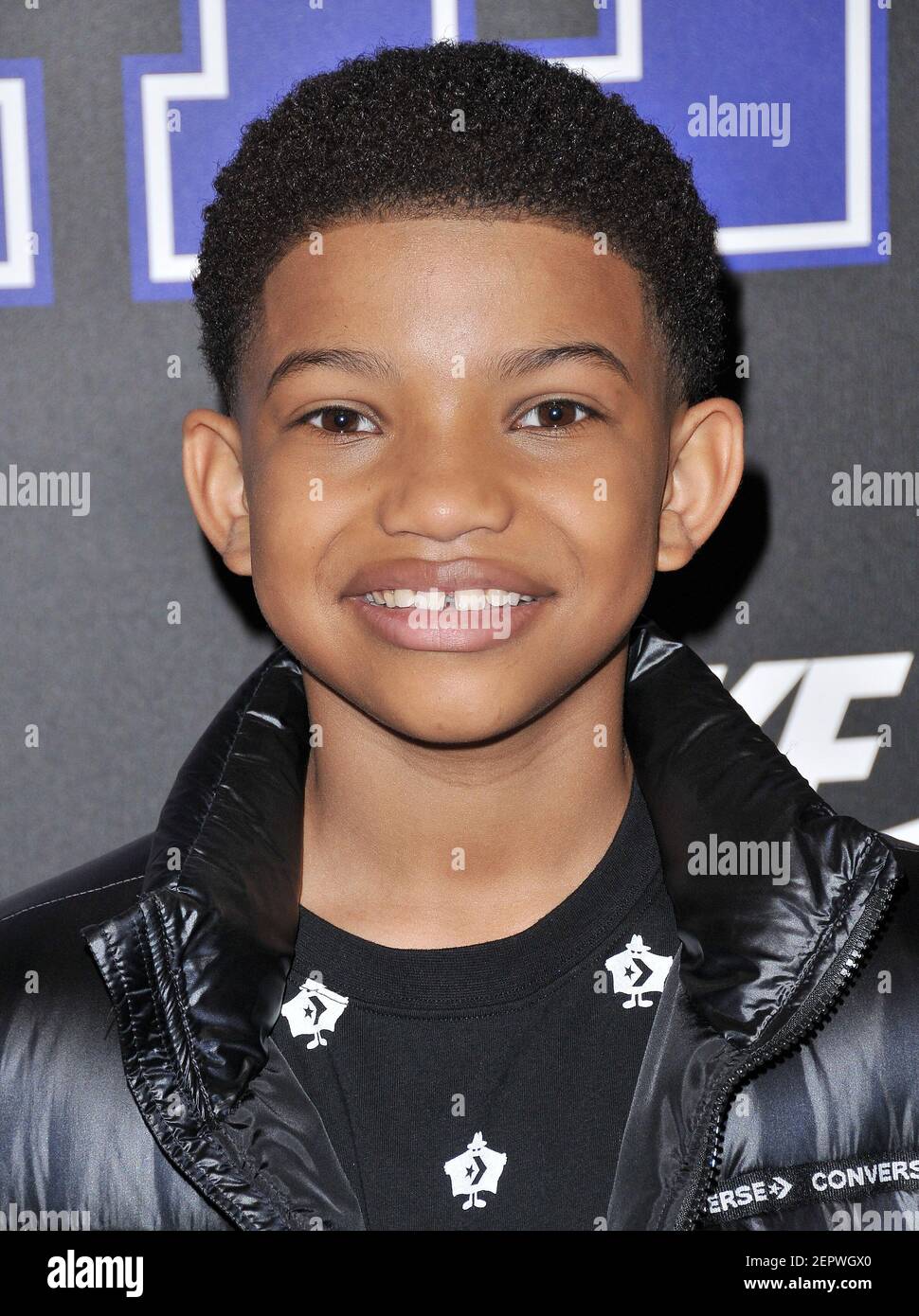 Lonnie Chavis arrives at the 2018 Rookie USA Fashion Show held at MILK ...