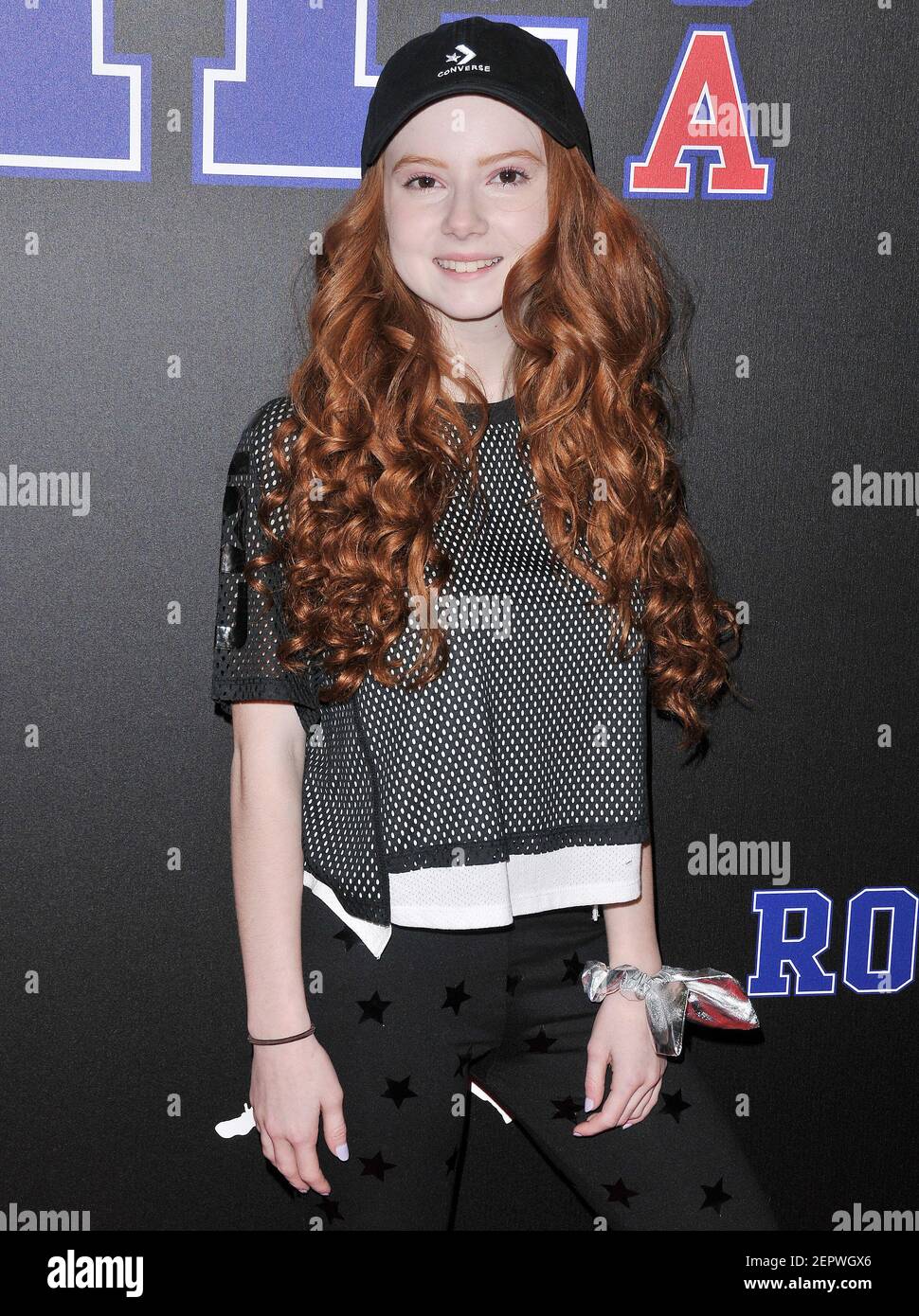 Francesca Capaldi arrives at the 2018 Rookie USA Fashion Show held at ...