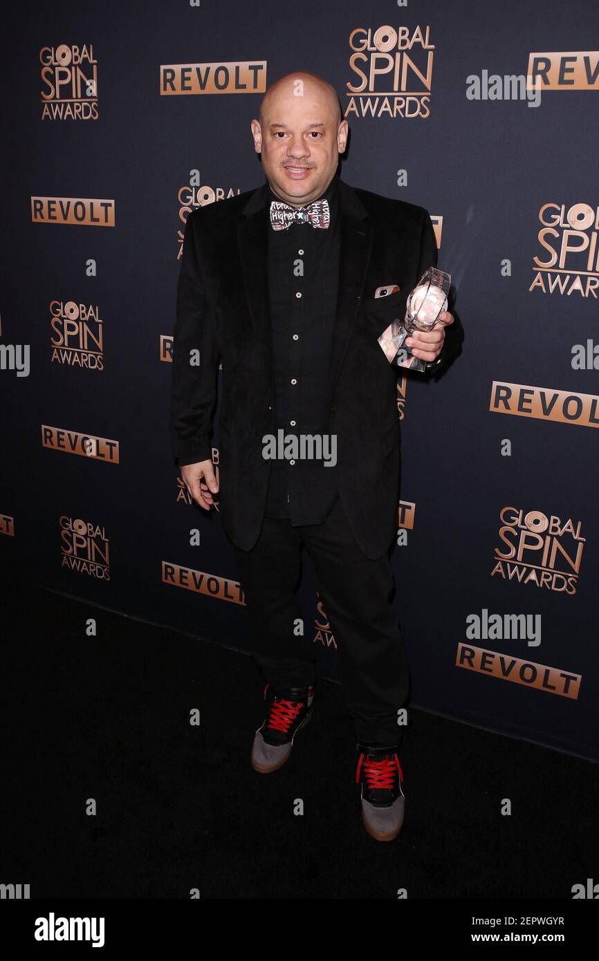 Ted Smooth arrives at the 6th Annual REVOLT TV Global Spin Awards held ...