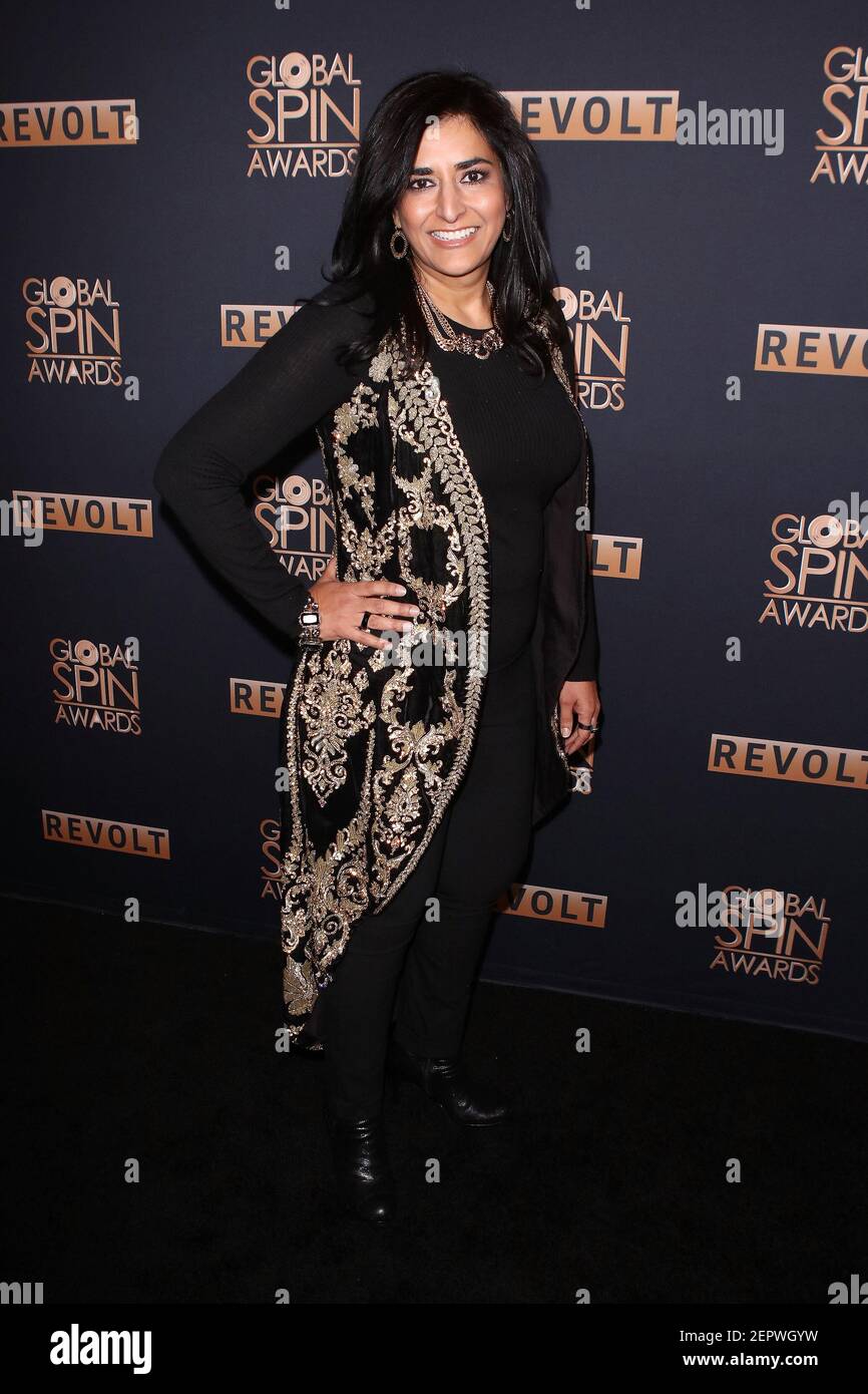 Roma Khanna arrives at the 6th Annual REVOLT TV Global Spin Awards held ...