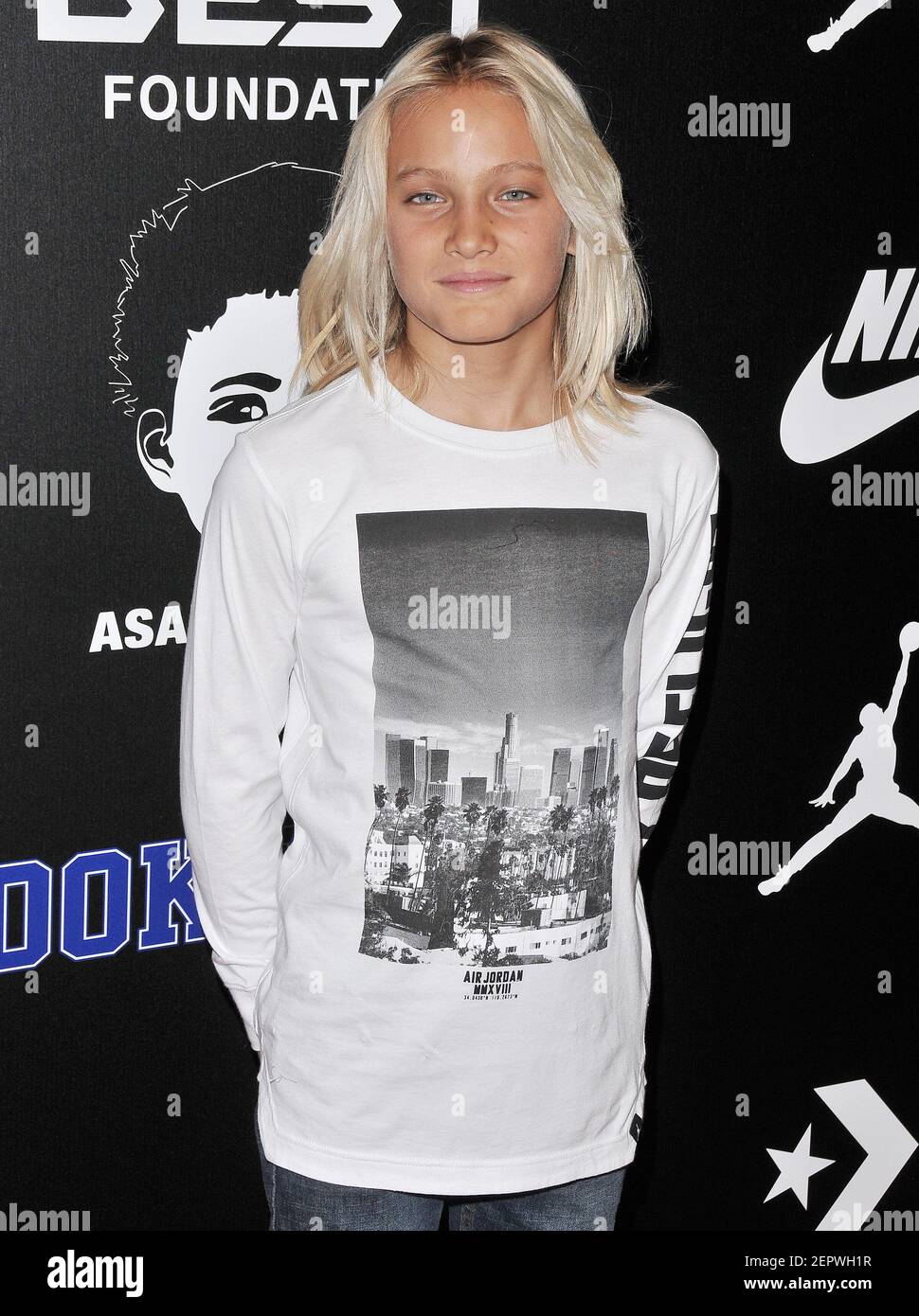 Luke Guinaldo arrives at the 2018 Rookie USA Fashion Show held at MILK ...