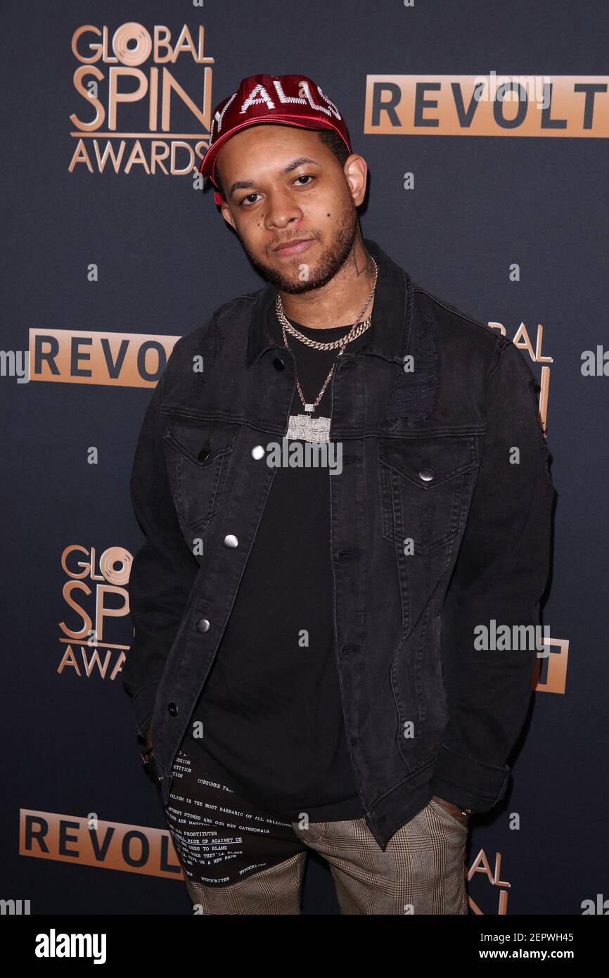 Chase B. arrives at the 6th Annual REVOLT TV Global Spin Awards held at ...