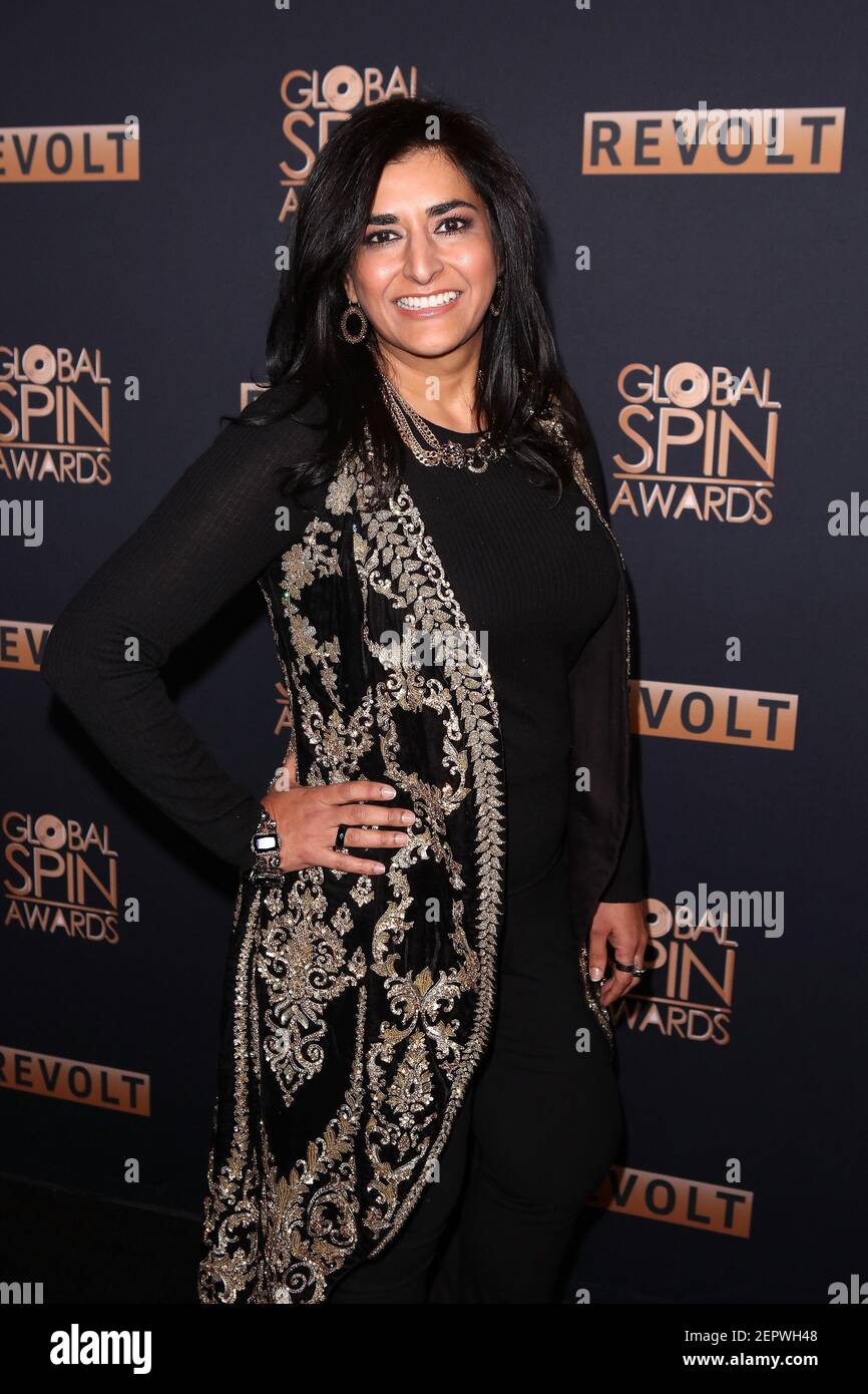 Roma Khanna arrives at the 6th Annual REVOLT TV Global Spin Awards held ...