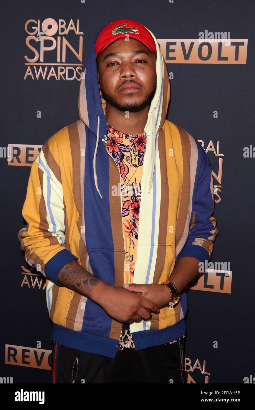 Cozz arrives at the 6th Annual REVOLT TV Global Spin Awards held at The ...