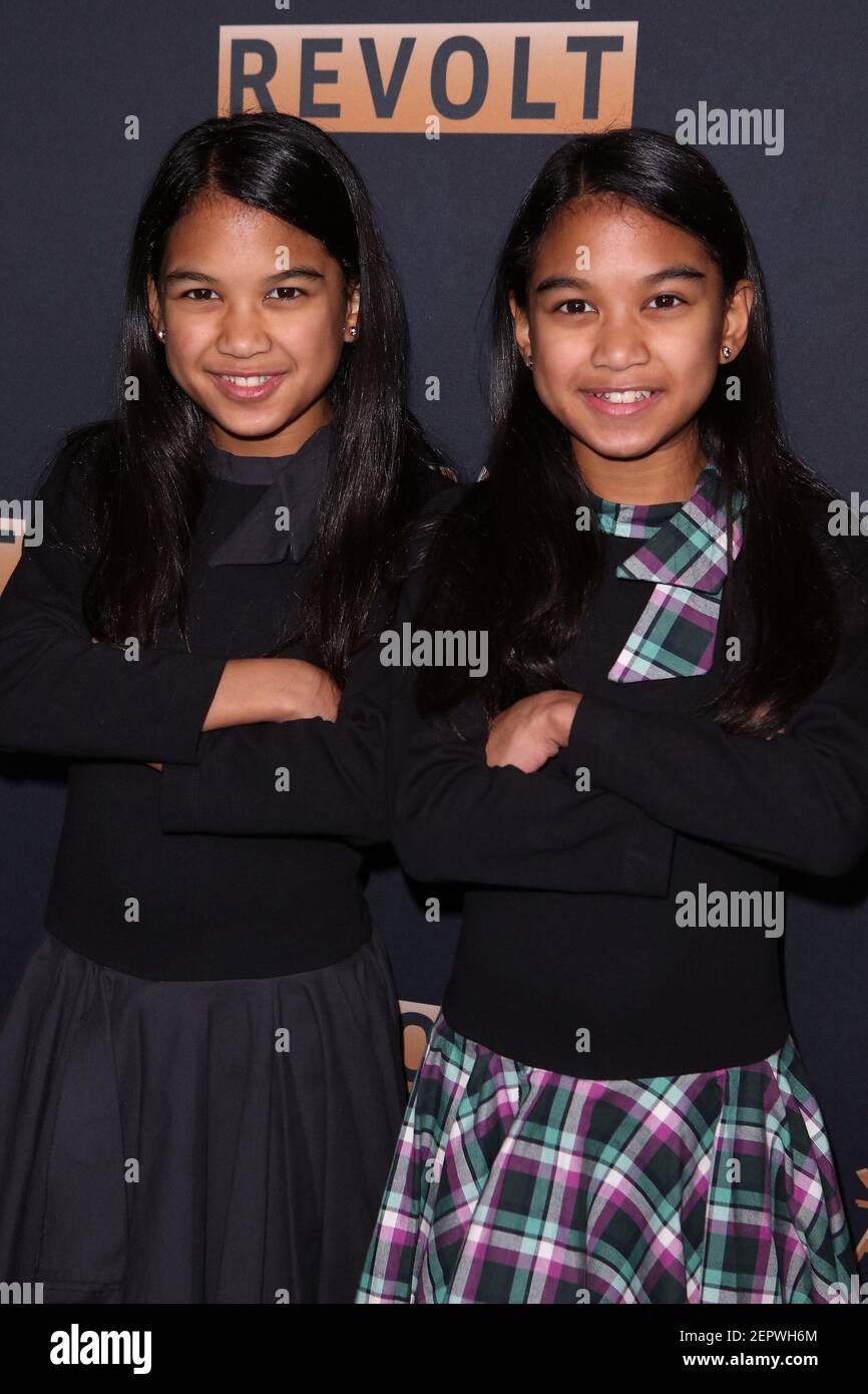 DJ's Amira and Kayla arrive at the 6th Annual REVOLT TV Global Spin ...