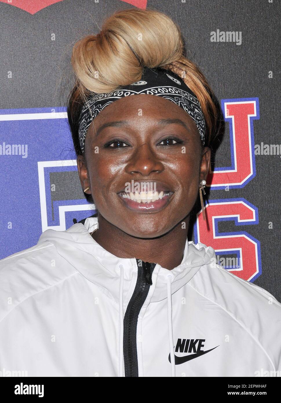 Essence Carson arrives at the 2018 Rookie USA Fashion Show held at MILK ...