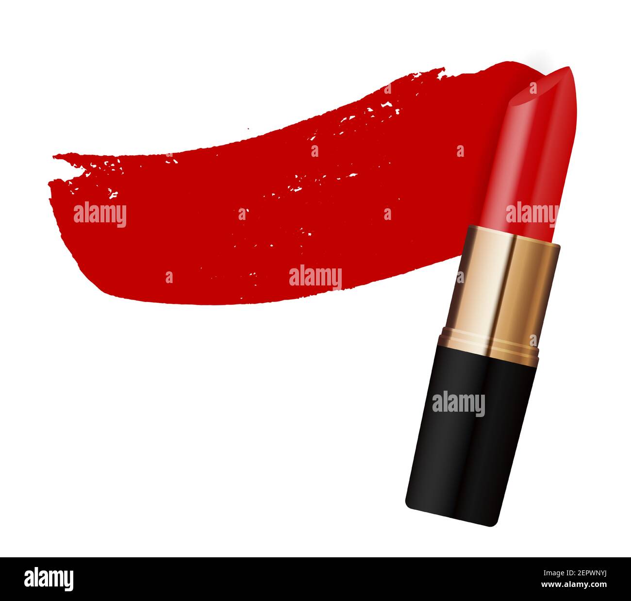 Lipstick shape Stock Vector Images - Alamy