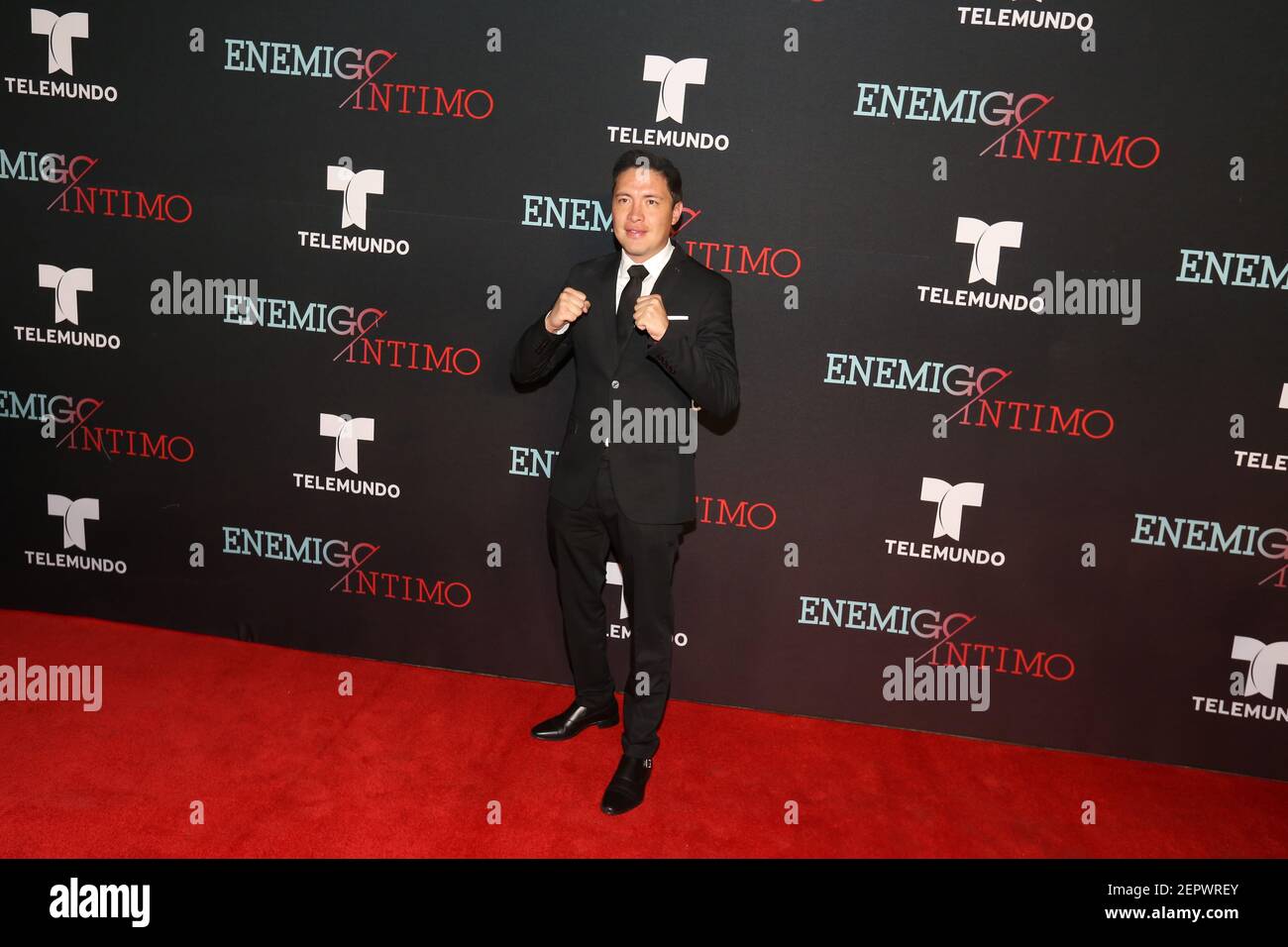 Armando Hernandez at Red Carpet ENEMIGO INTIMO Telemundo TV Show held ...