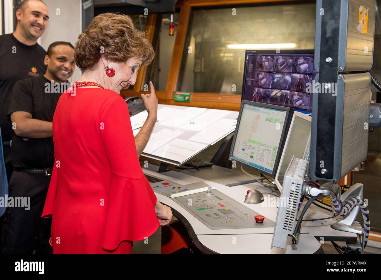 Princess Margriet of the Netherlands at the celebration of 75 years of ...