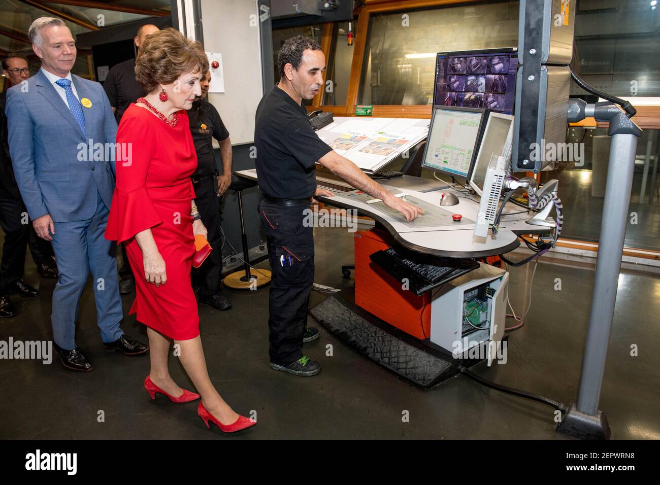 Princess Margriet of the Netherlands at the celebration of 75 years of ...
