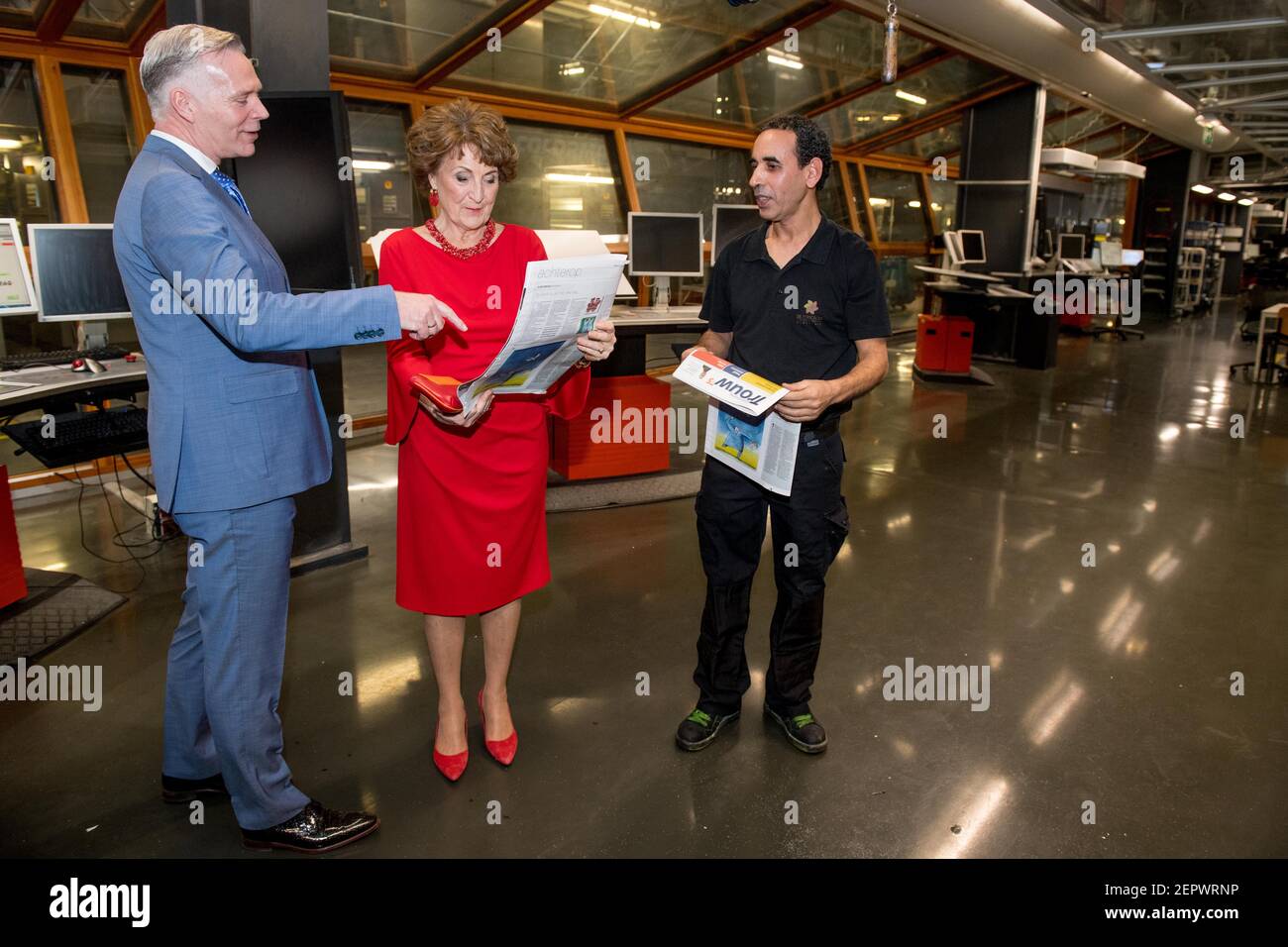 Princess Margriet of the Netherlands at the celebration of 75 years of ...