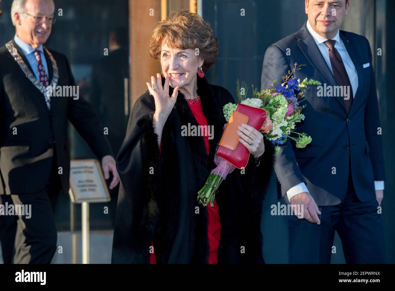 Princess Margriet of the Netherlands at the celebration of 75 years of ...