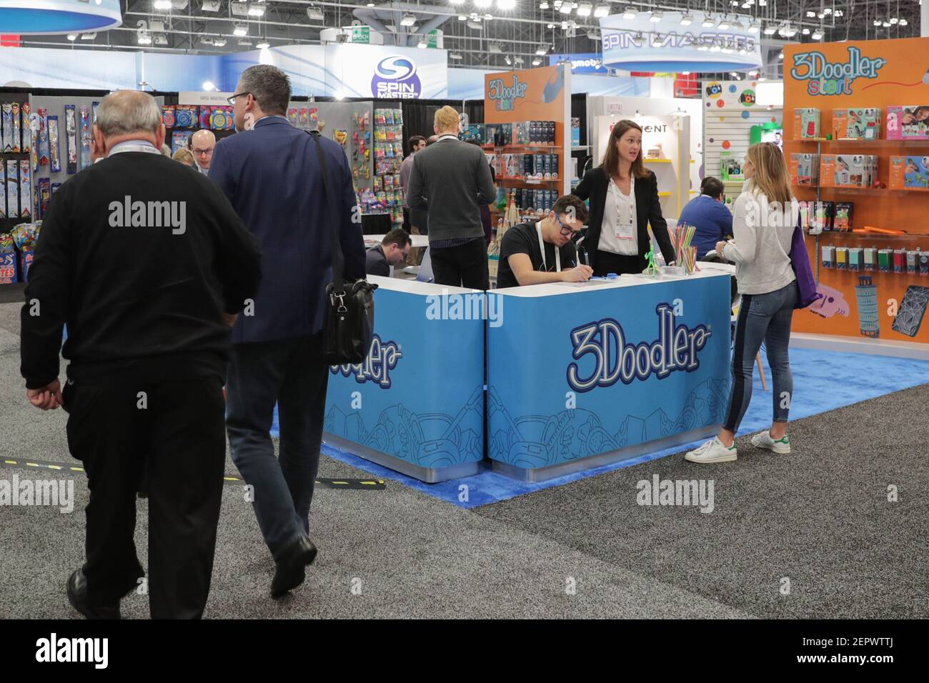 Jacob K. Javits Convention Center, New York, USA, February 17 2018 ...