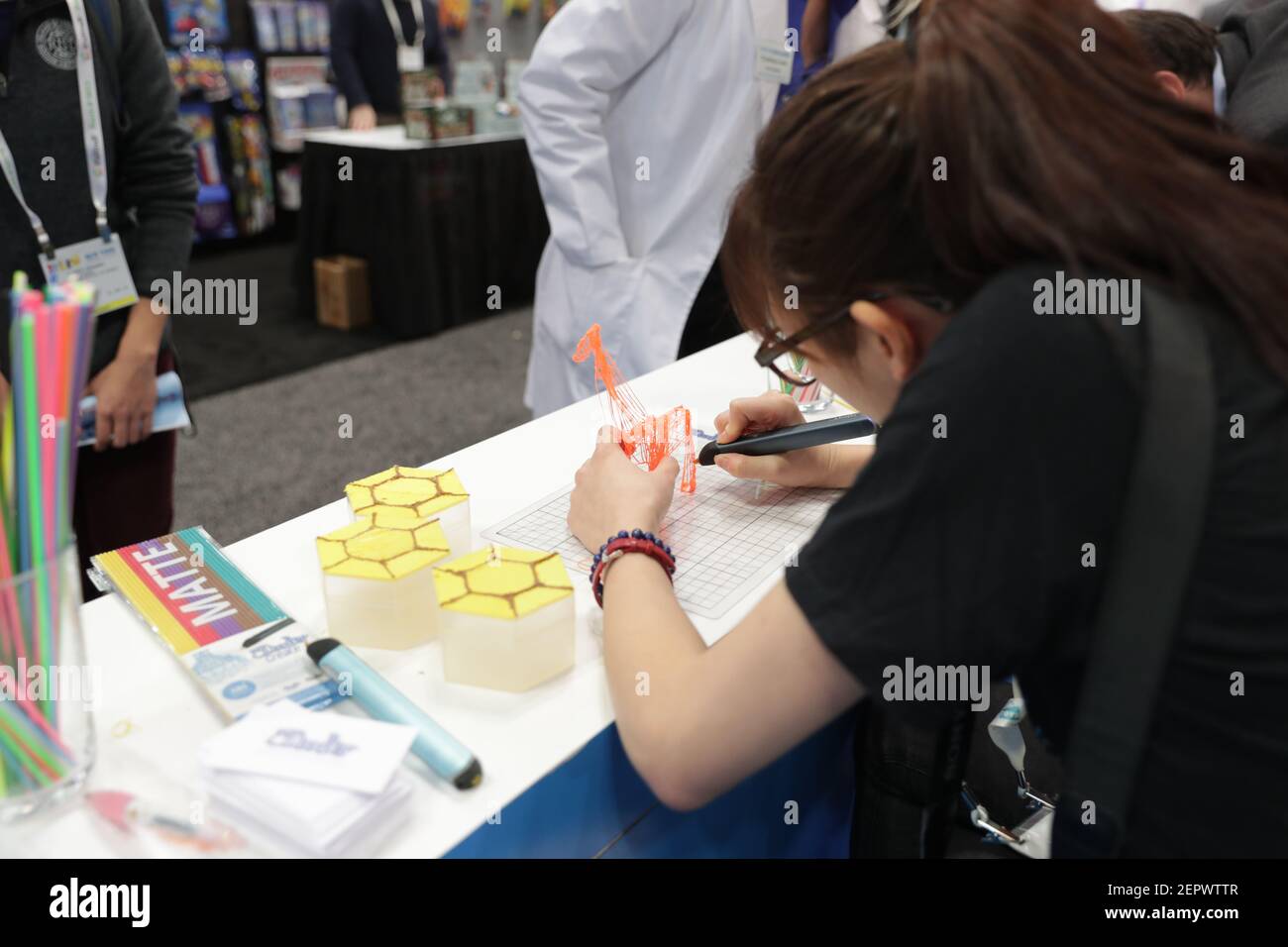 Jacob K. Javits Convention Center, New York, USA, February 17 2018 ...