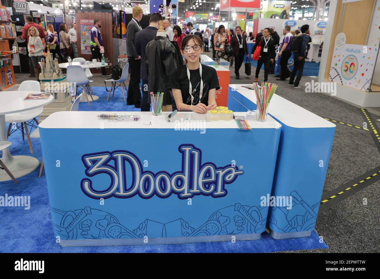 Jacob K. Javits Convention Center, New York, USA, February 17 2018 ...