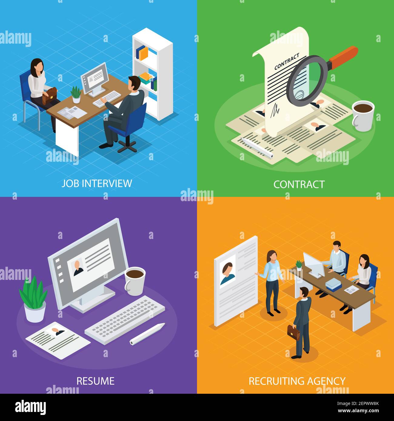Hiring manager Stock Vector Images - Alamy