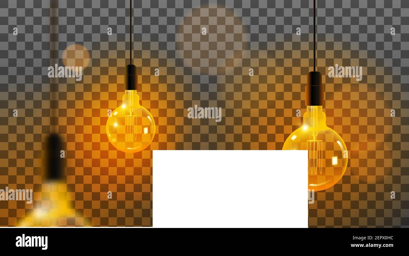 Lights isolated realistic design elements. Vector illustration ...