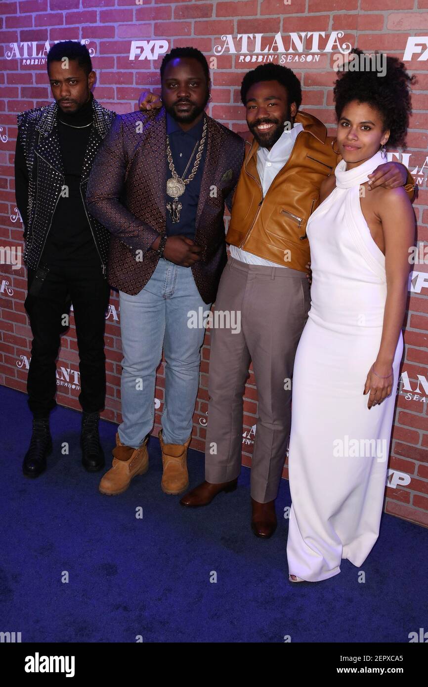 Lakeith Stanfield, Brian Tyree Henry, Donald Glover, Zazie Beetz arrive ...