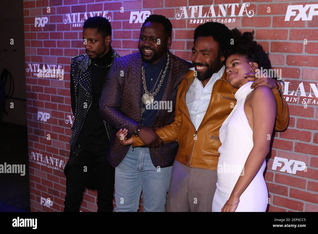 Lakeith Stanfield, Brian Tyree Henry, Donald Glover, Zazie Beetz arrive ...