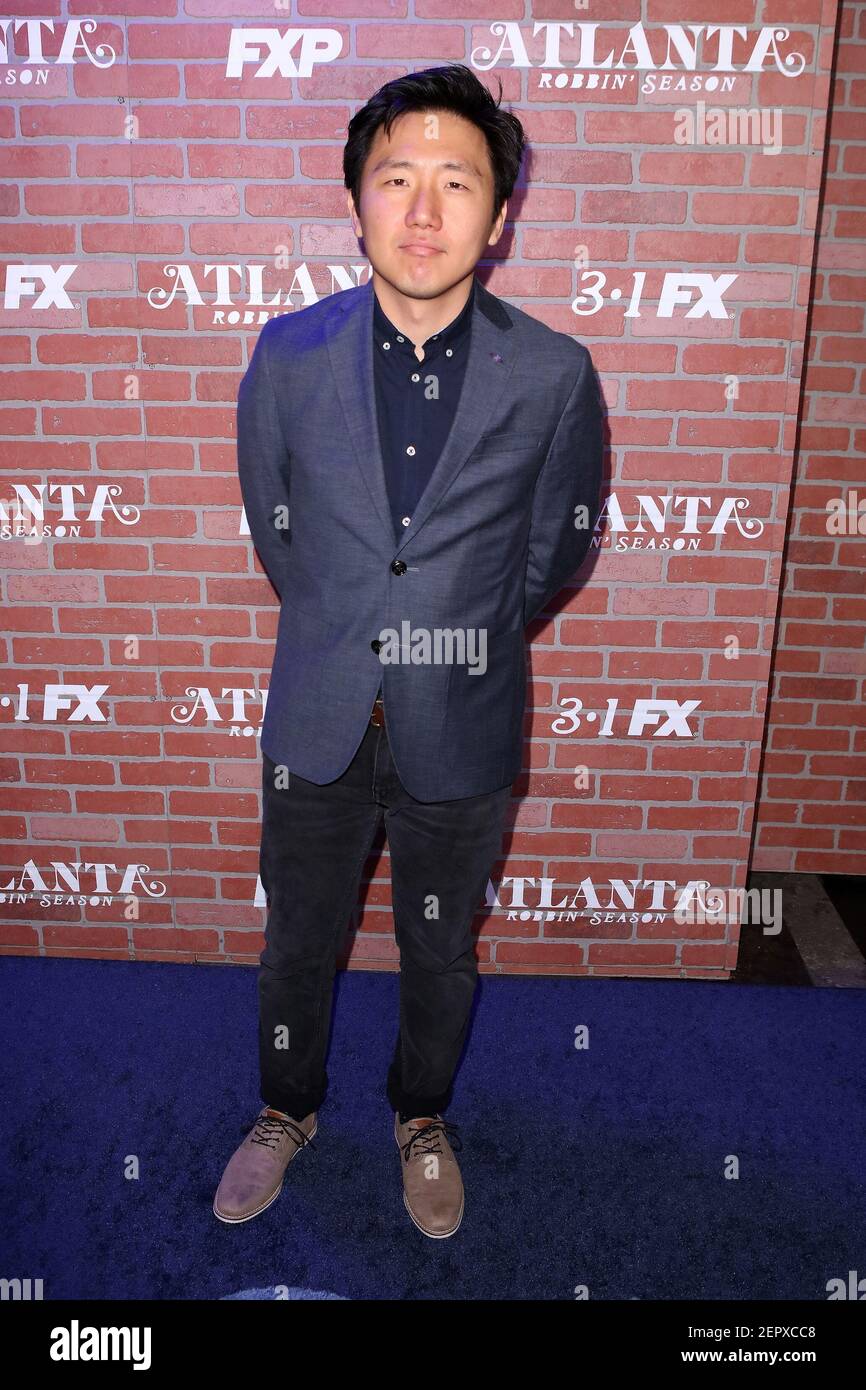 Hiro Murai arrives at the Premiere for FX's "Atlanta Robbin' Season ...