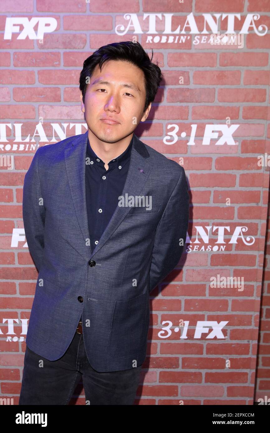 Hiro Murai arrives at the Premiere for FX's "Atlanta Robbin' Season ...