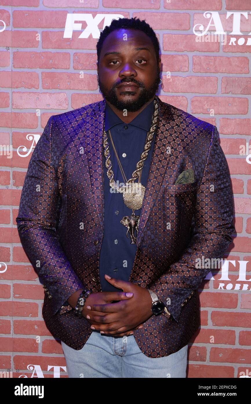 Brian Tyree Henry arrives at the Premiere for FX's "Atlanta Robbin ...