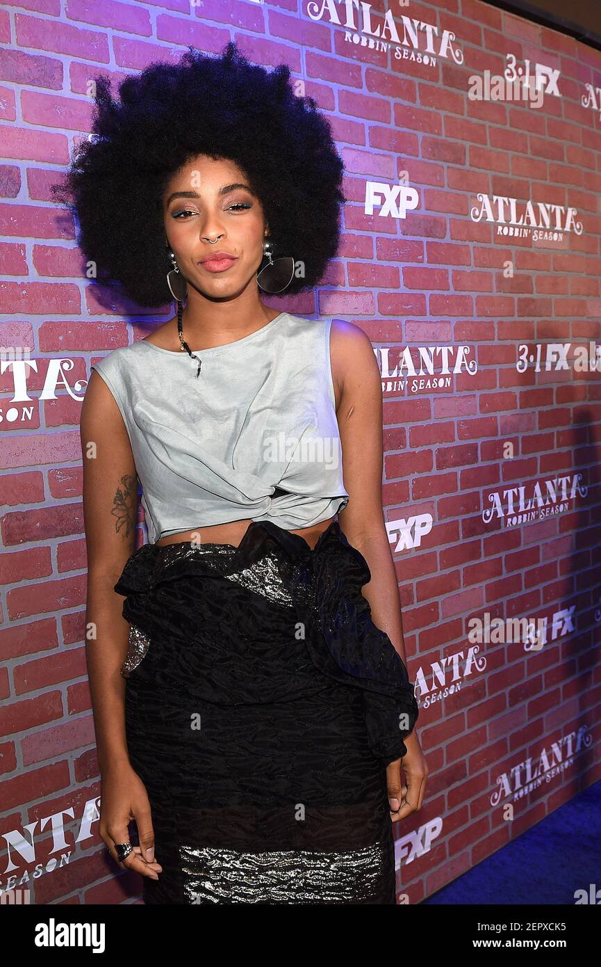 LOS ANGELES - FEBRUARY 19: Jessica Williams arrives at the red carpet ...