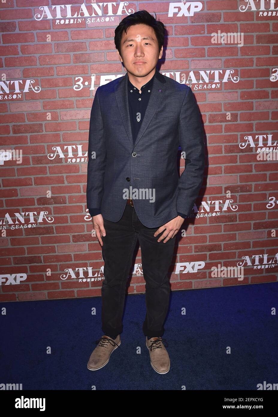 LOS ANGELES - FEBRUARY 19: Director Hiro Murai at the red carpet event ...