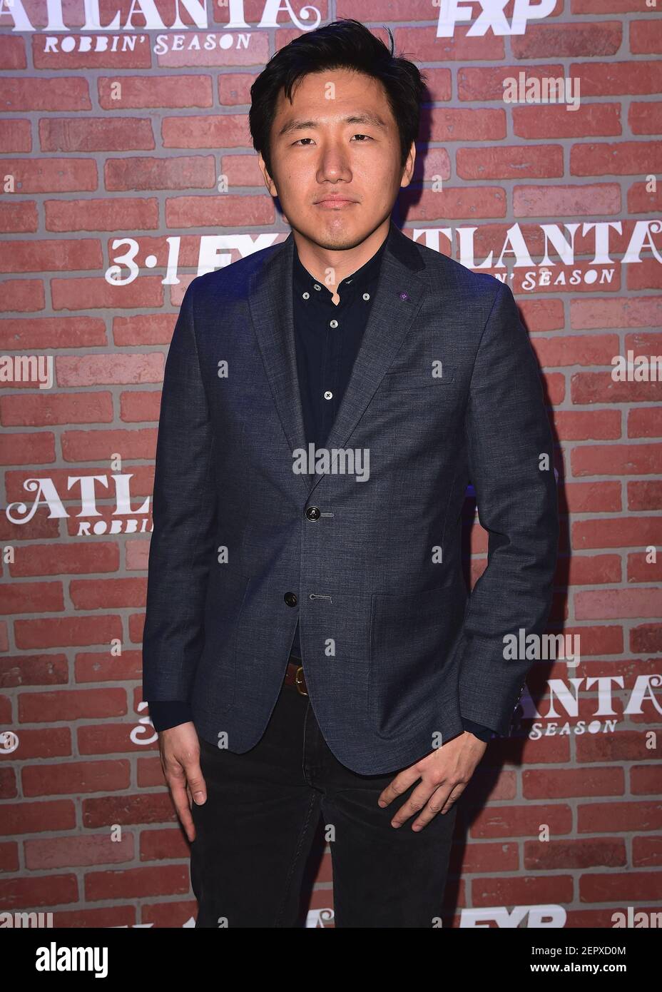 LOS ANGELES - FEBRUARY 19: Director Hiro Murai at the red carpet event ...