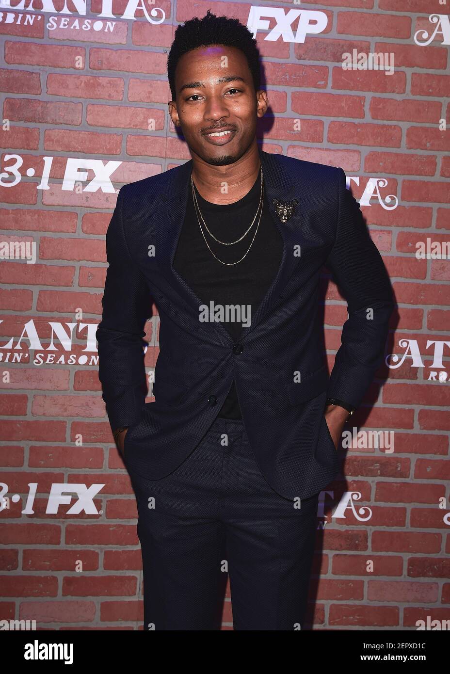 LOS ANGELES - FEBRUARY 19: R.J. Walker at the red carpet event for FX's ...