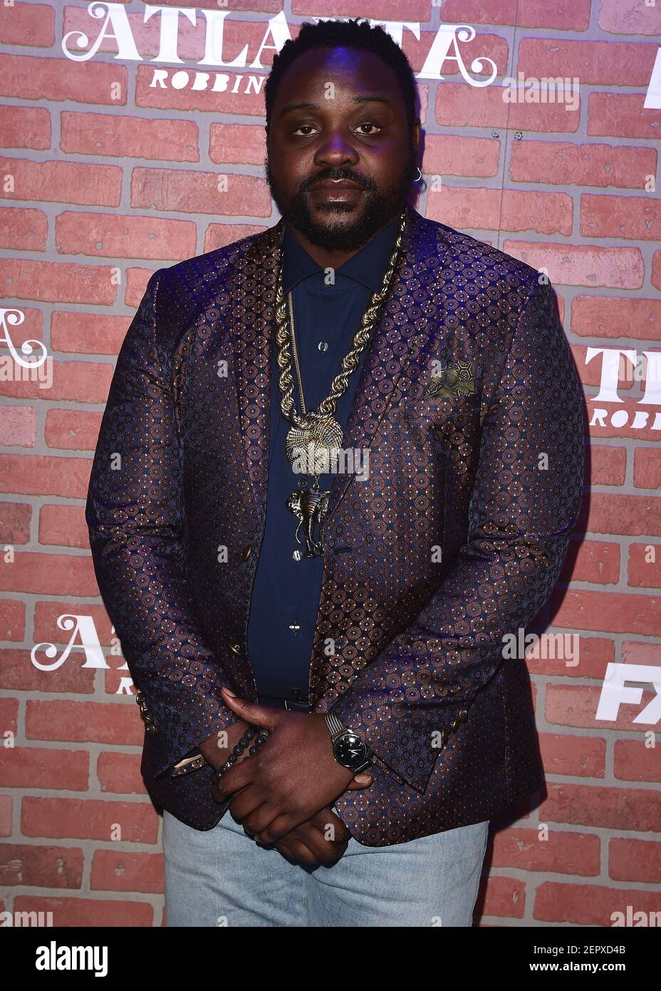 LOS ANGELES - FEBRUARY 19: Brian Tyree Henry at the red carpet event ...