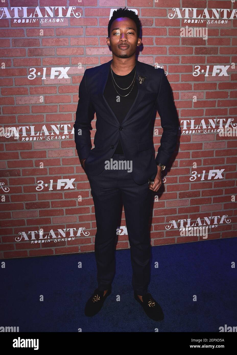 LOS ANGELES - FEBRUARY 19: R.J. Walker at the red carpet event for FX's ...