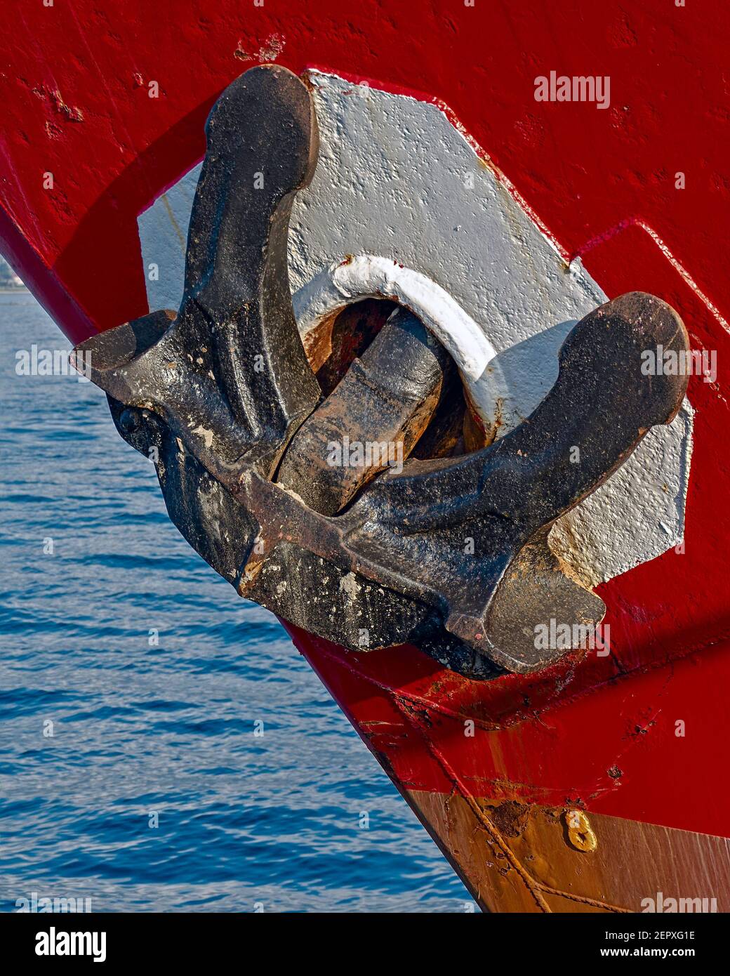 Old Ship Anchor High Resolution Stock Photography and Images - Alamy