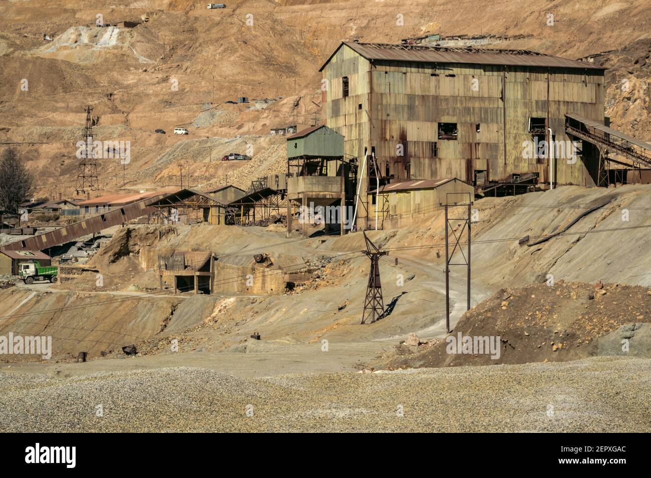 Bolivia - Cierro Rico gold mines Stock Photo - Alamy
