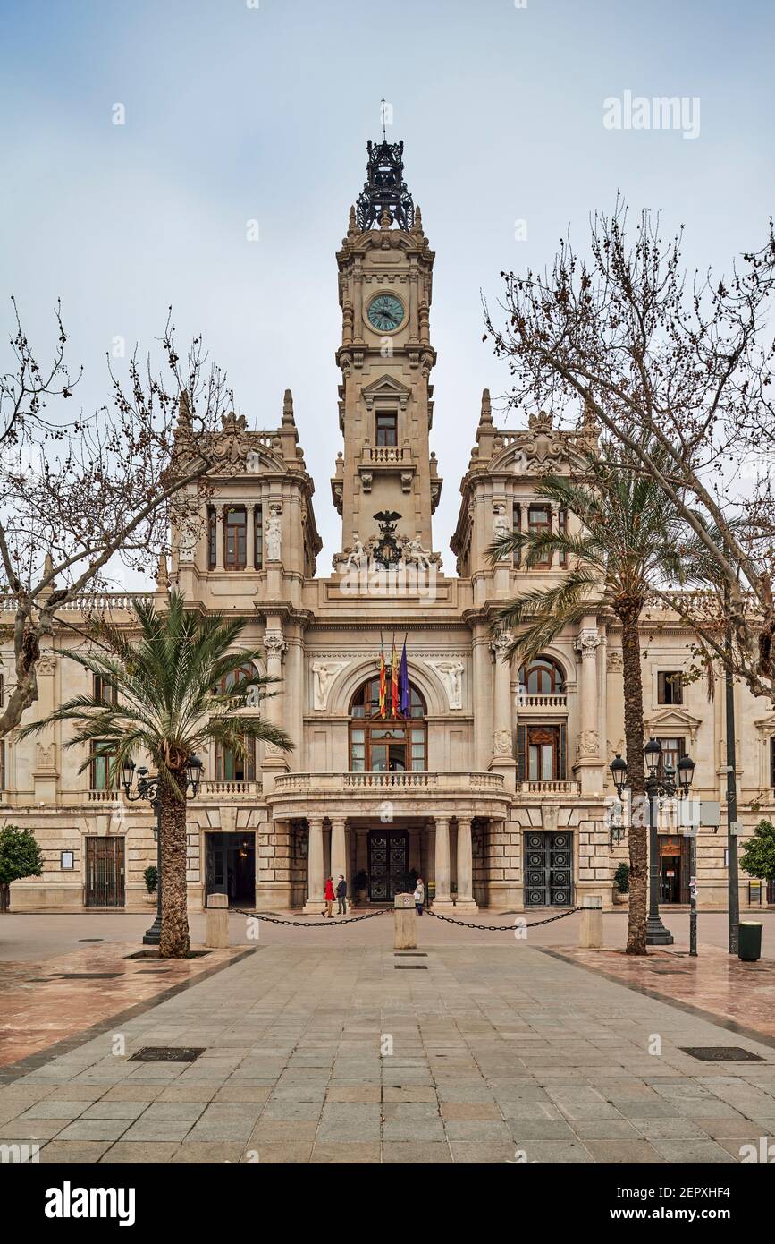 Clock tower building spain hi-res stock photography and images - Alamy