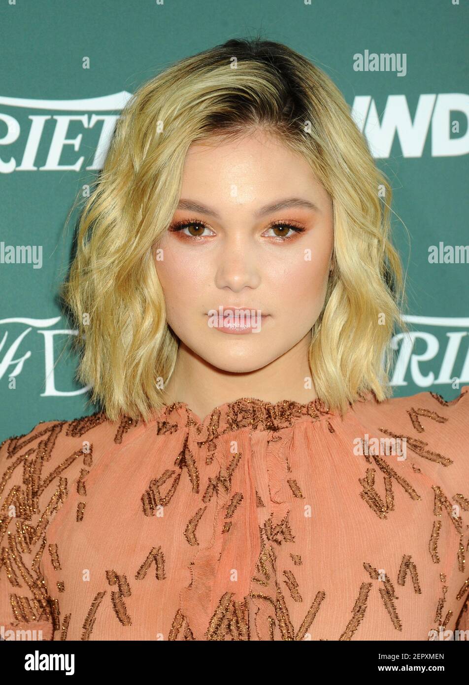 Olivia Holt attends CFDA Runway to Red Carpet Initiative Launch, hosted ...