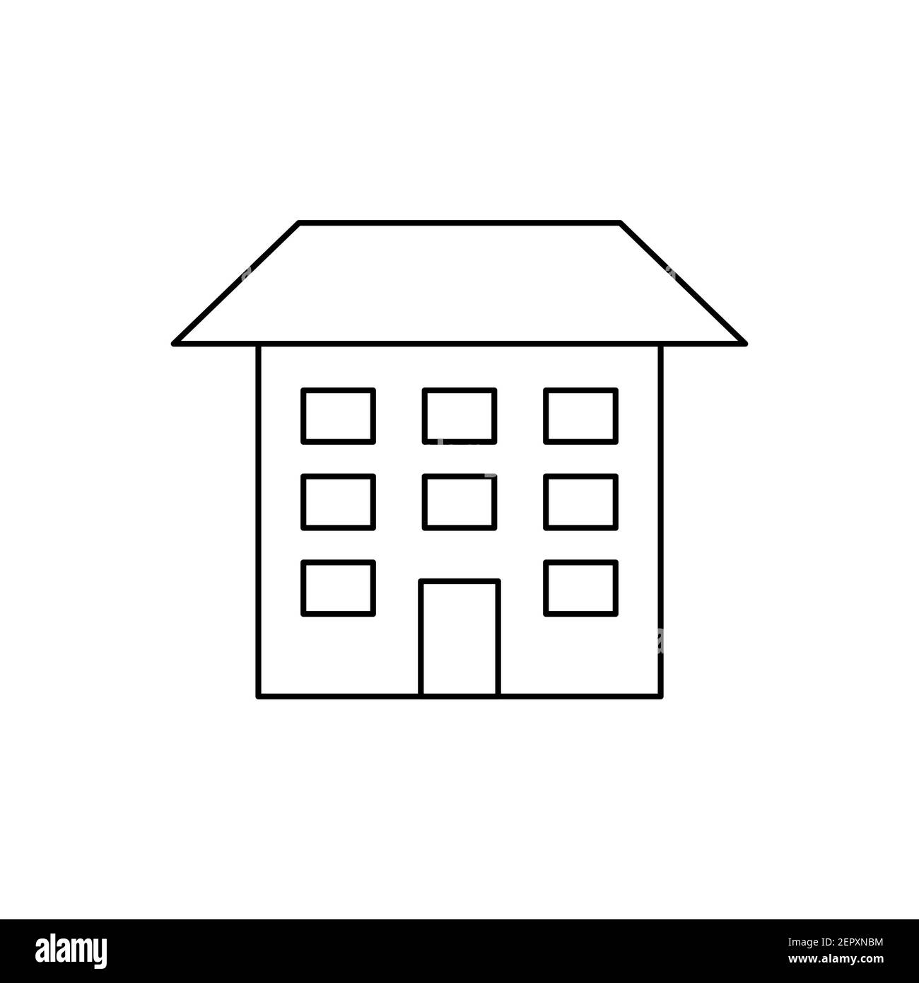 Home Outline Clip Art