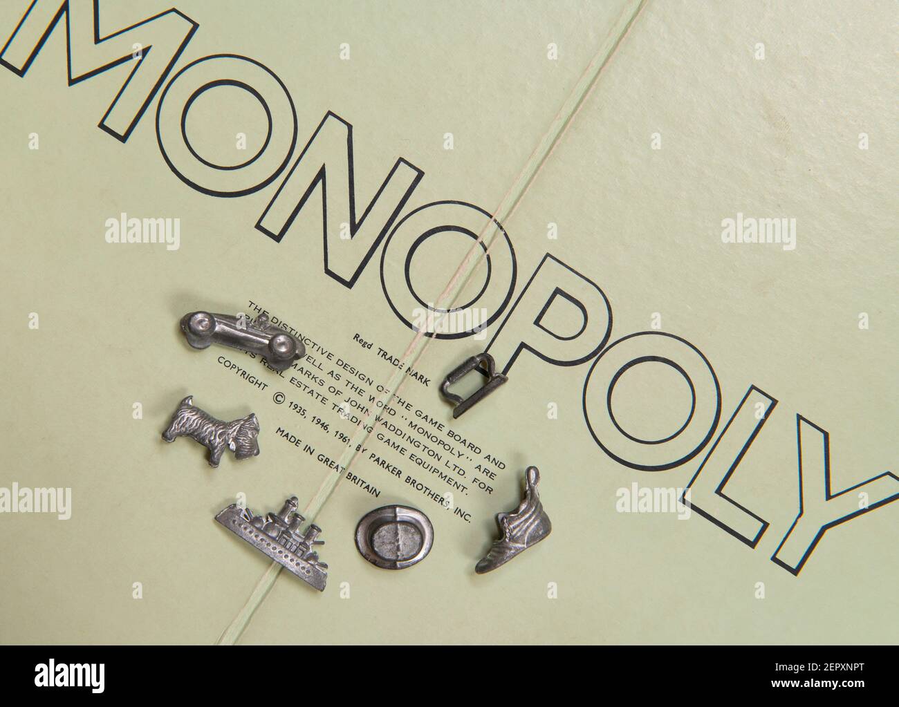 Monopoly old boot hi-res stock photography and images - Alamy