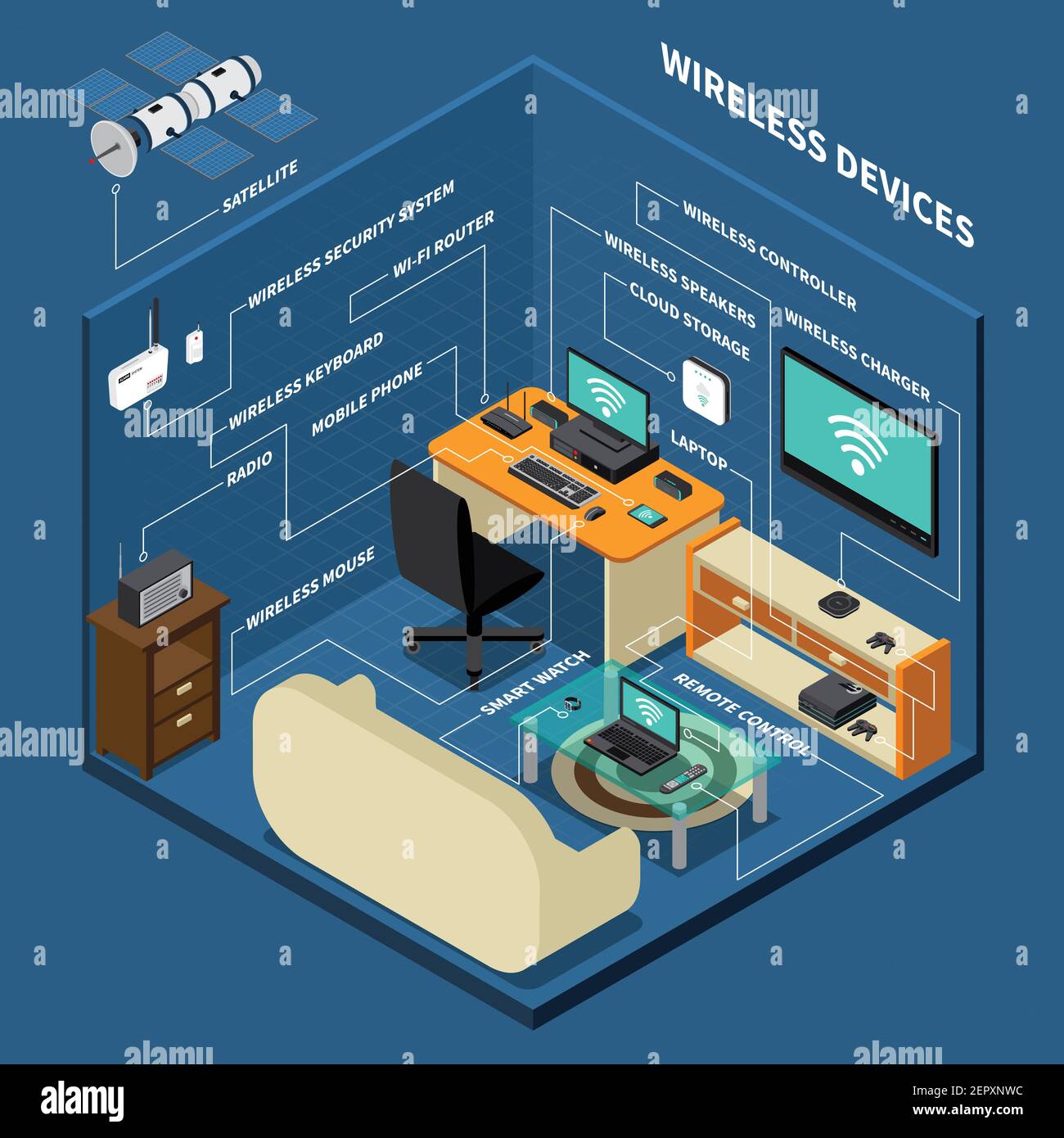 Radio work Stock Vector Images - Alamy
