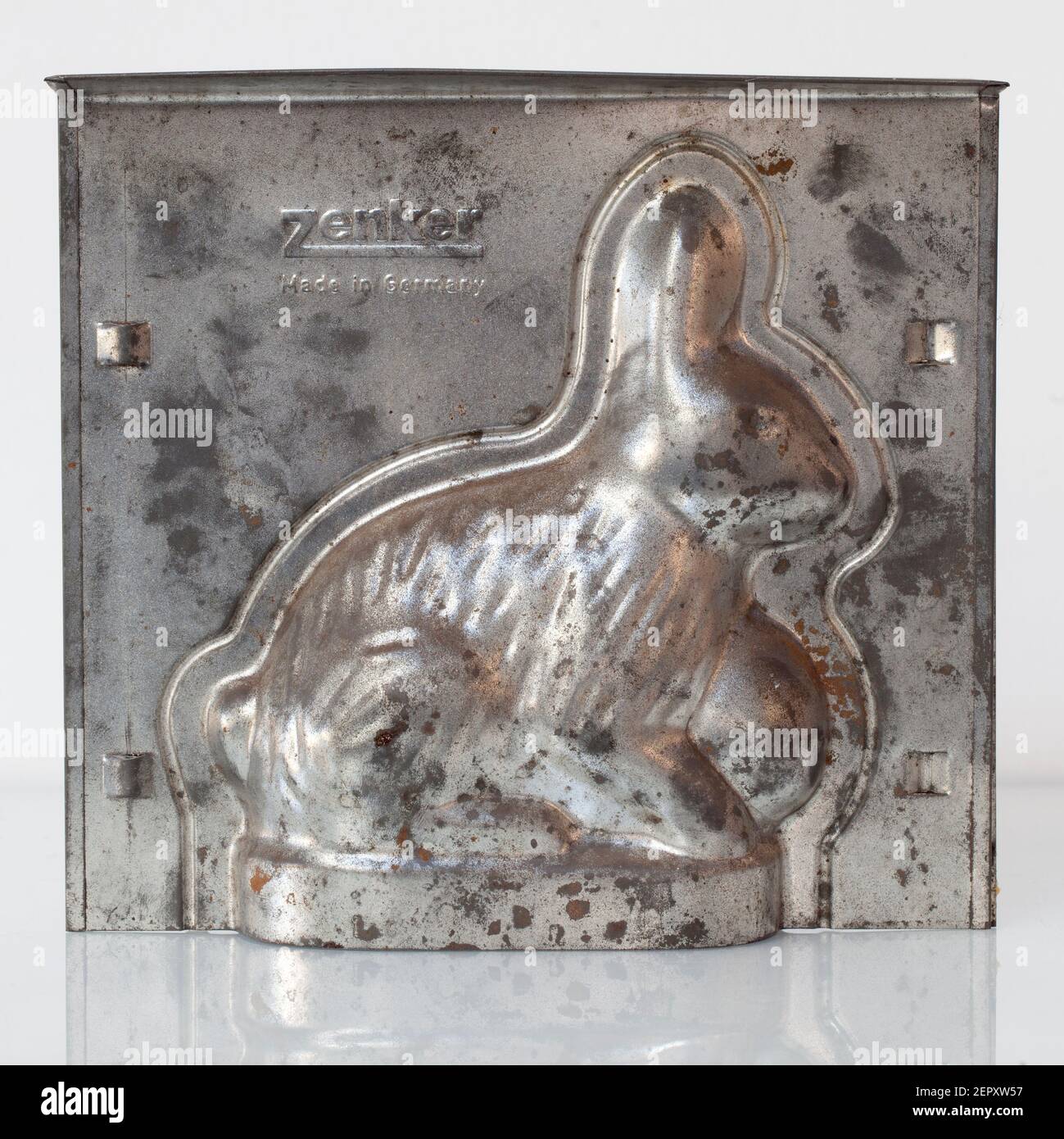 Vintage Rabbit Shaped Kitchen Mould - Made by Zenker Stock Photo - Alamy