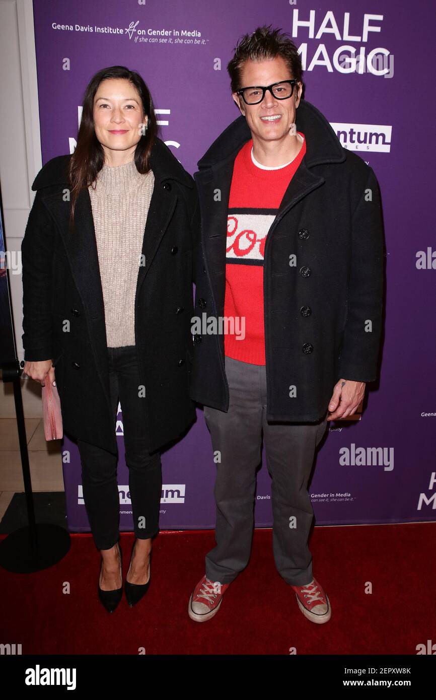 Naomi Nelson, Johnny Knoxville arrive at the Los Angeles Premiere Of ...