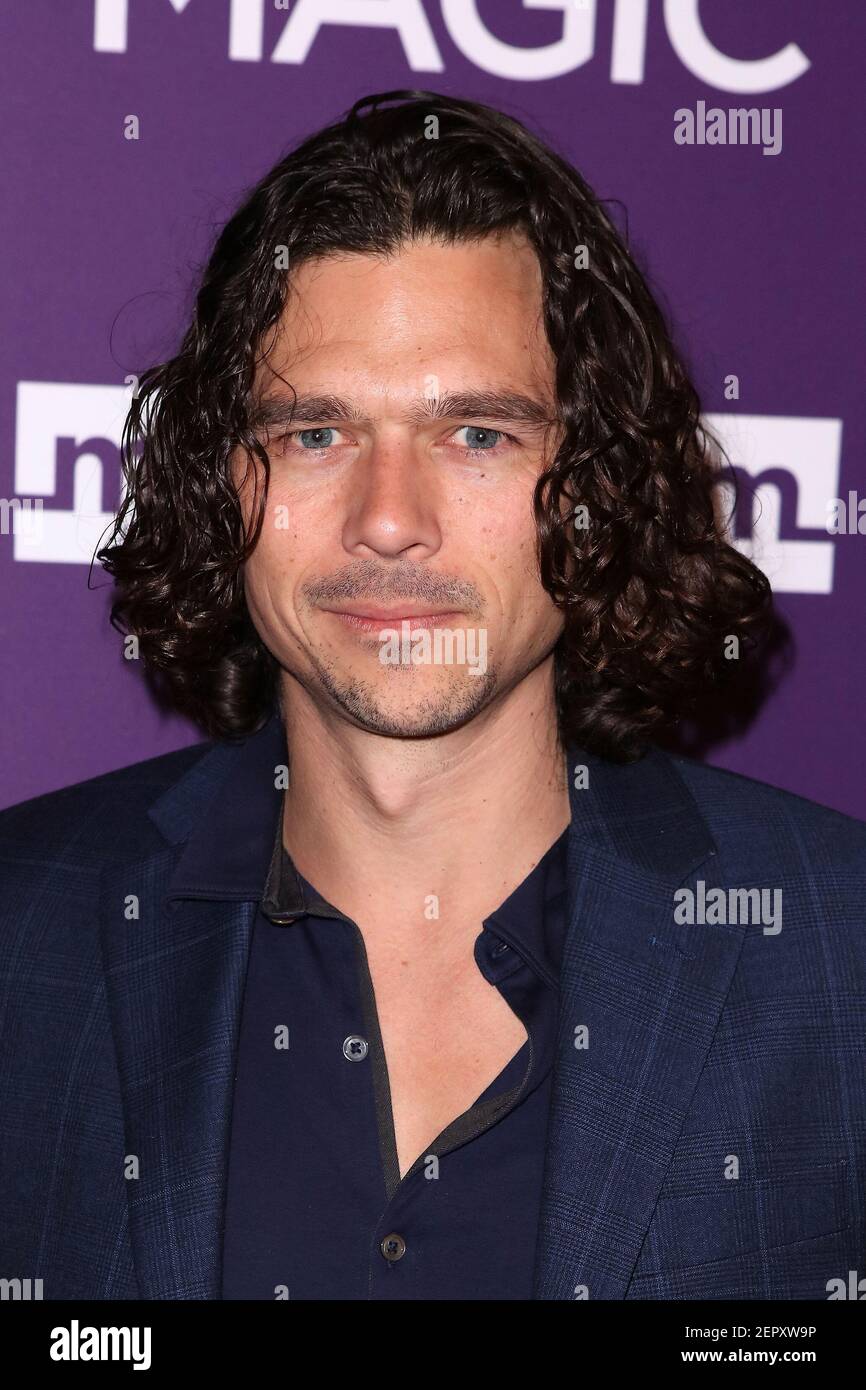 Luke Arnold arrives at the Los Angeles Premiere Of Momentum Pictures ...