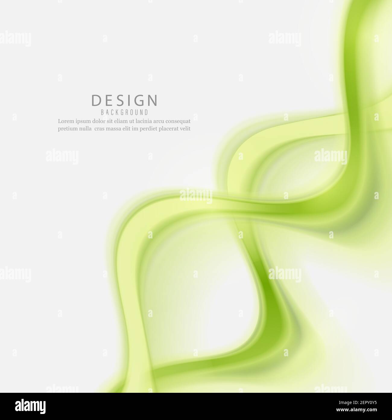 Green abstract wave background Green wave flow Stock Vector Image & Art ...