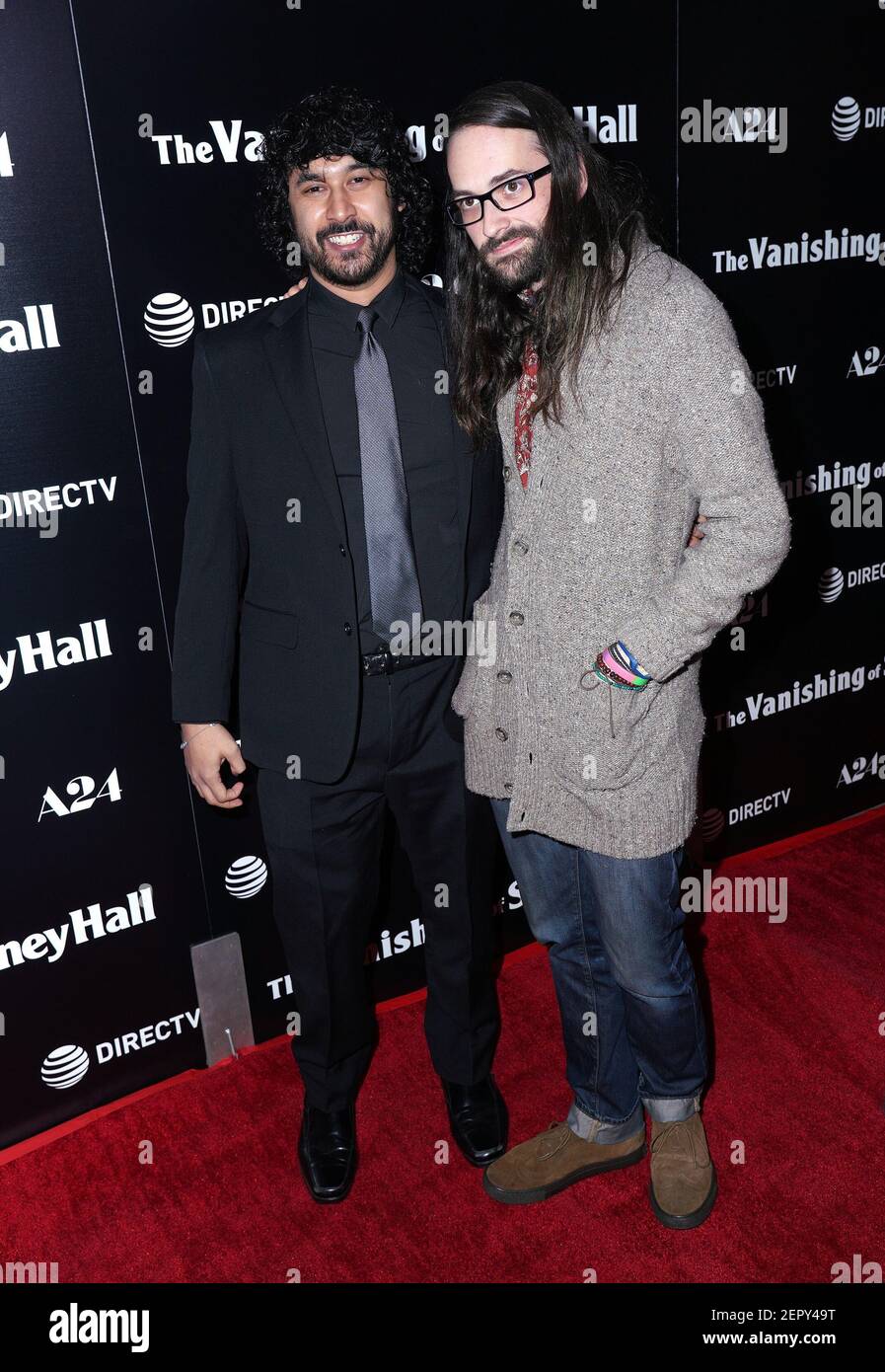 Greg Alba (L) and John Humphrey at "The Vanishing Of Sidney Hall" Los ...